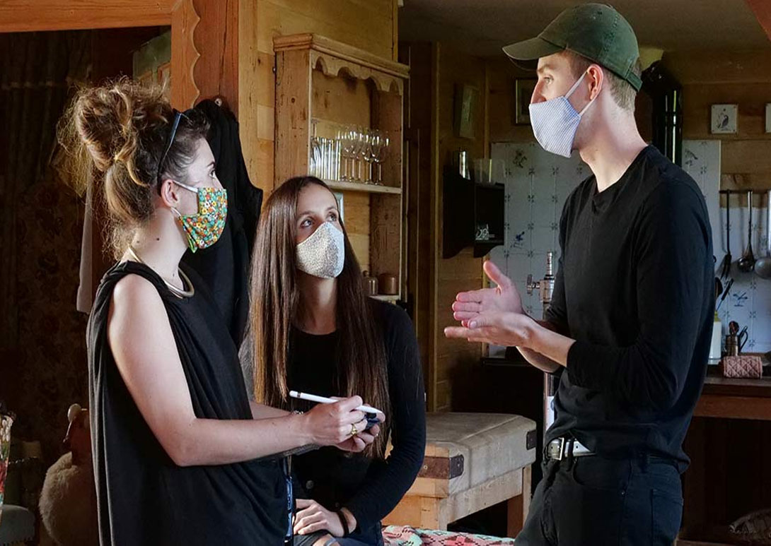 MA graduate Max Ward takes to the woods for monster movie short