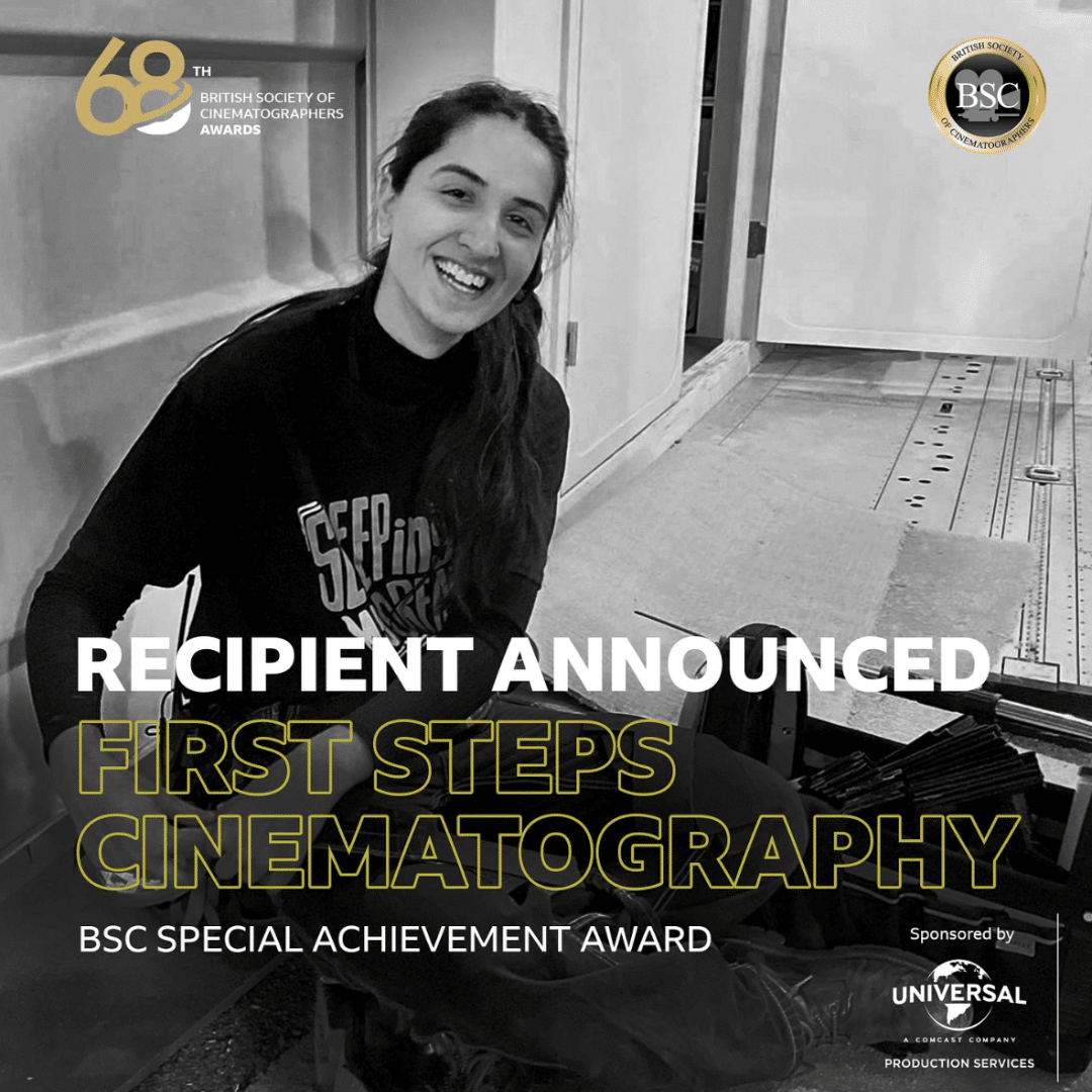 First Steps Cinematography win BSC Special Achievement Award 2024 ...